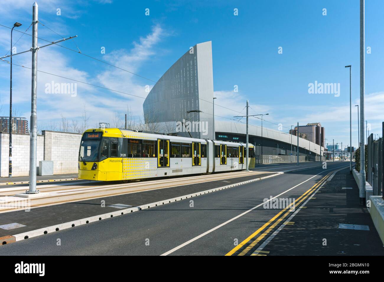 Trafford park metrolink tram line hi-res stock photography and images ...
