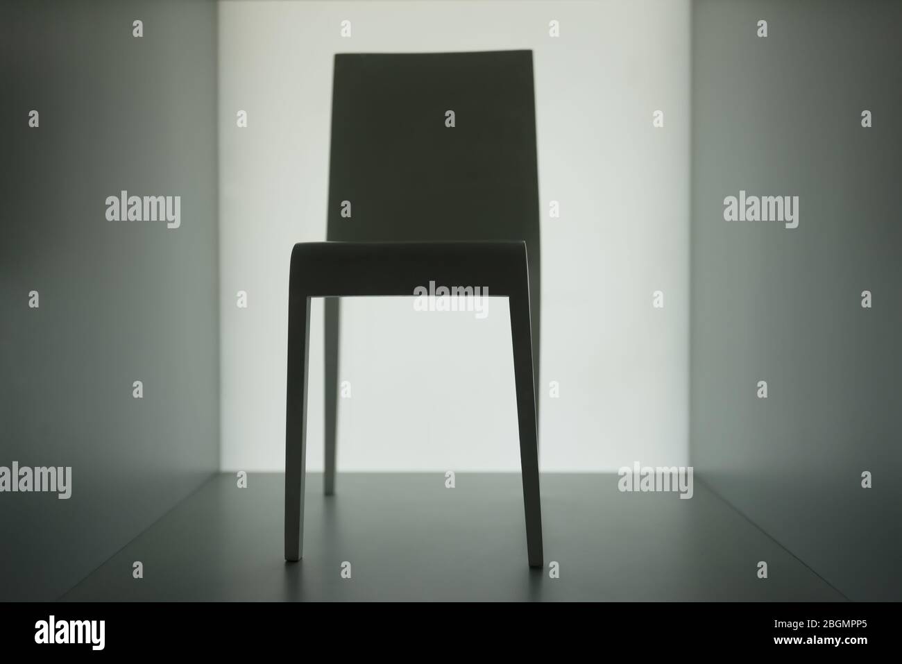 chair in the empty room Stock Photo - Alamy