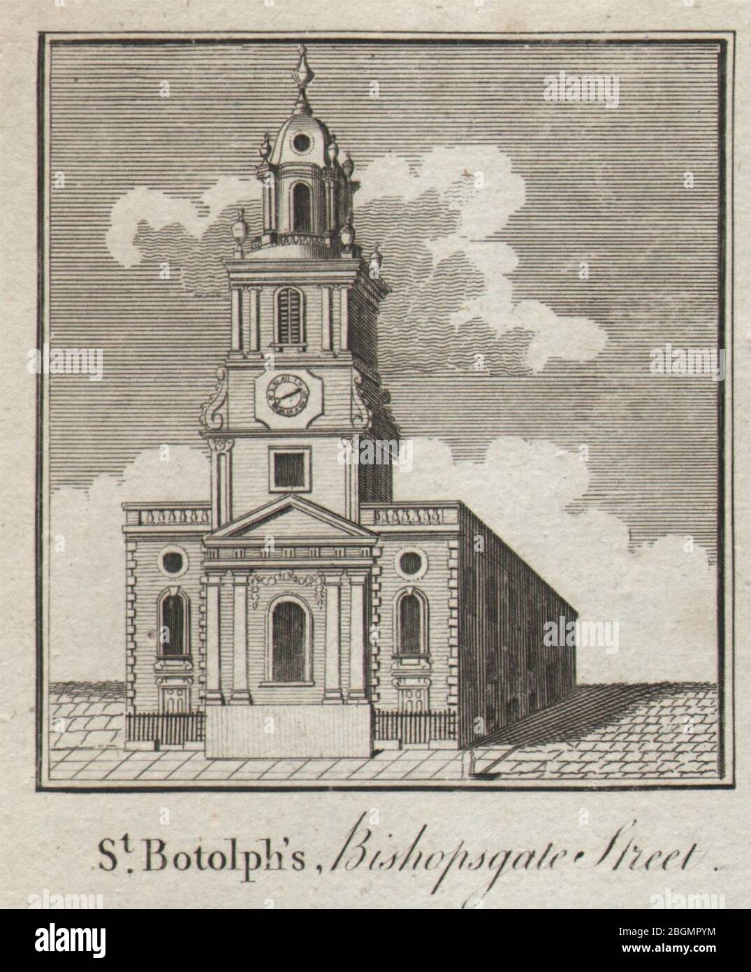 St. Botolph-without-Bishopsgate church, City of London. James Gold ...