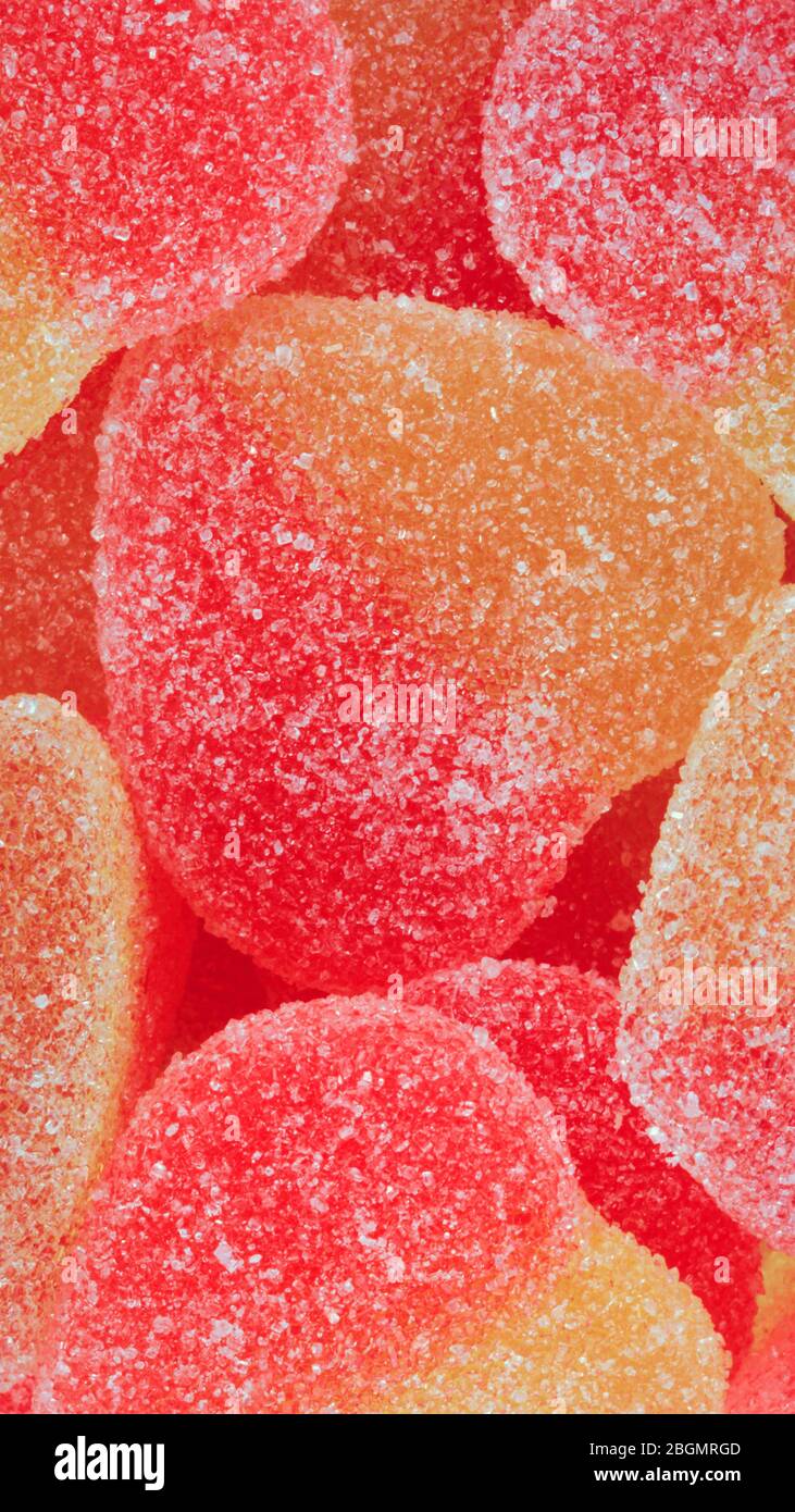 many Multicolor Fruit Jelly Stock Photo - Alamy