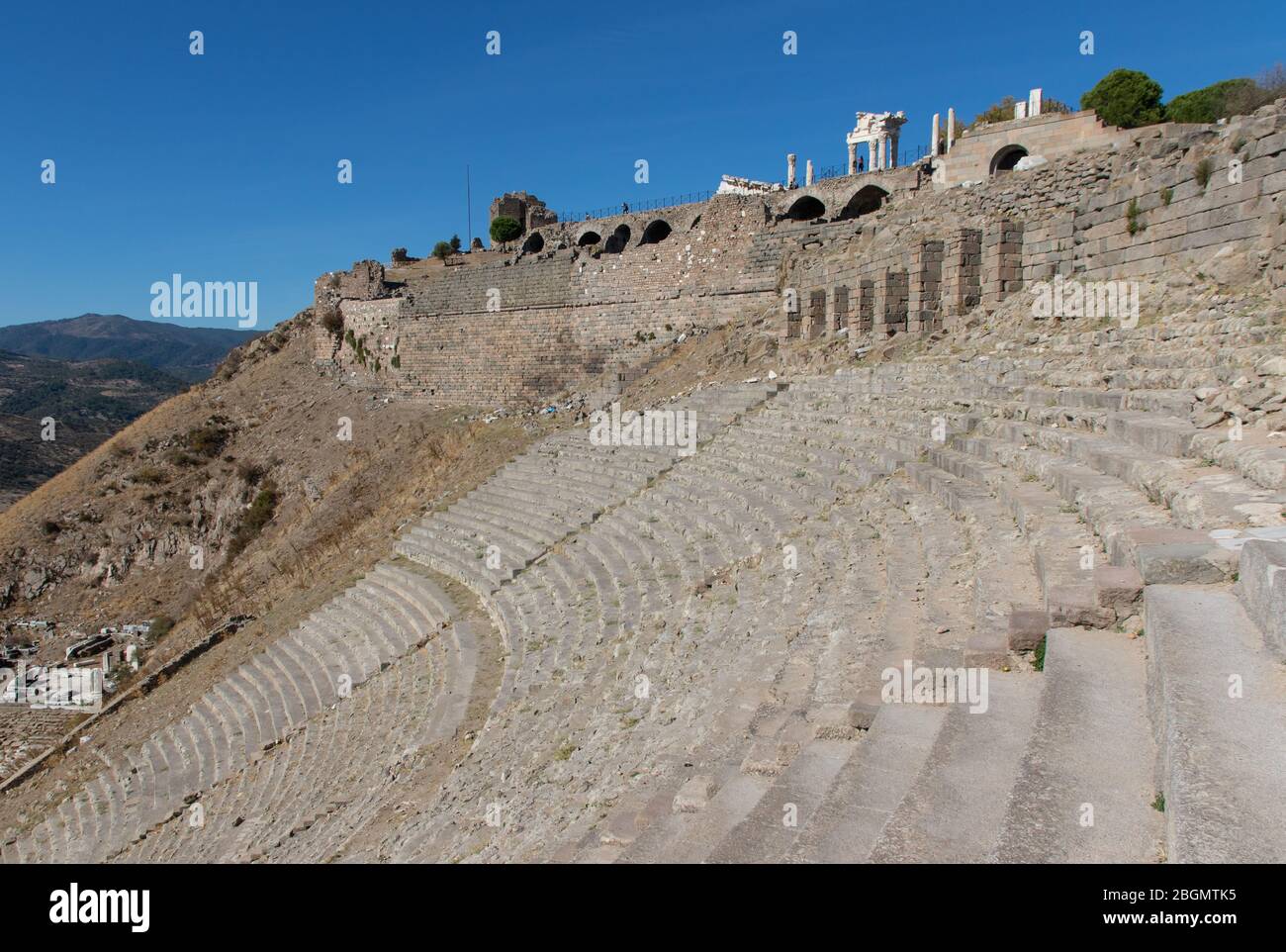 Pergamon, Turkey - a well preserved site from ancient Greek and Roman ...