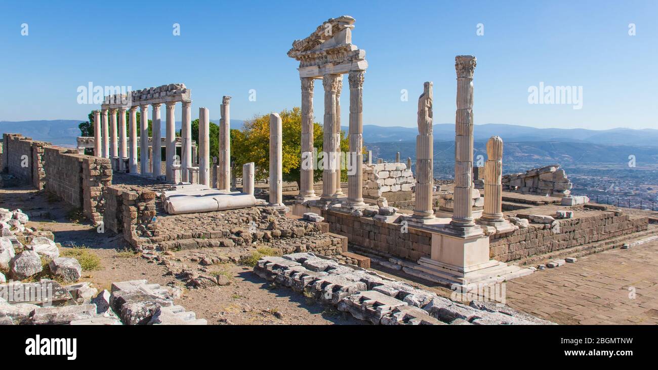 Pergamon, Turkey - a well preserved site from ancient Greek and Roman ...