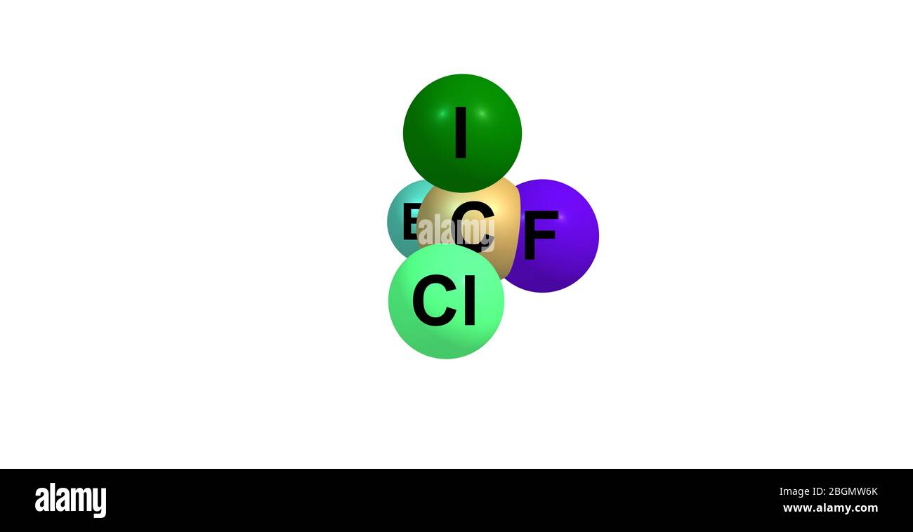 Bromochlorofluoroiodomethane is a hypothetical haloalkane with all four ...