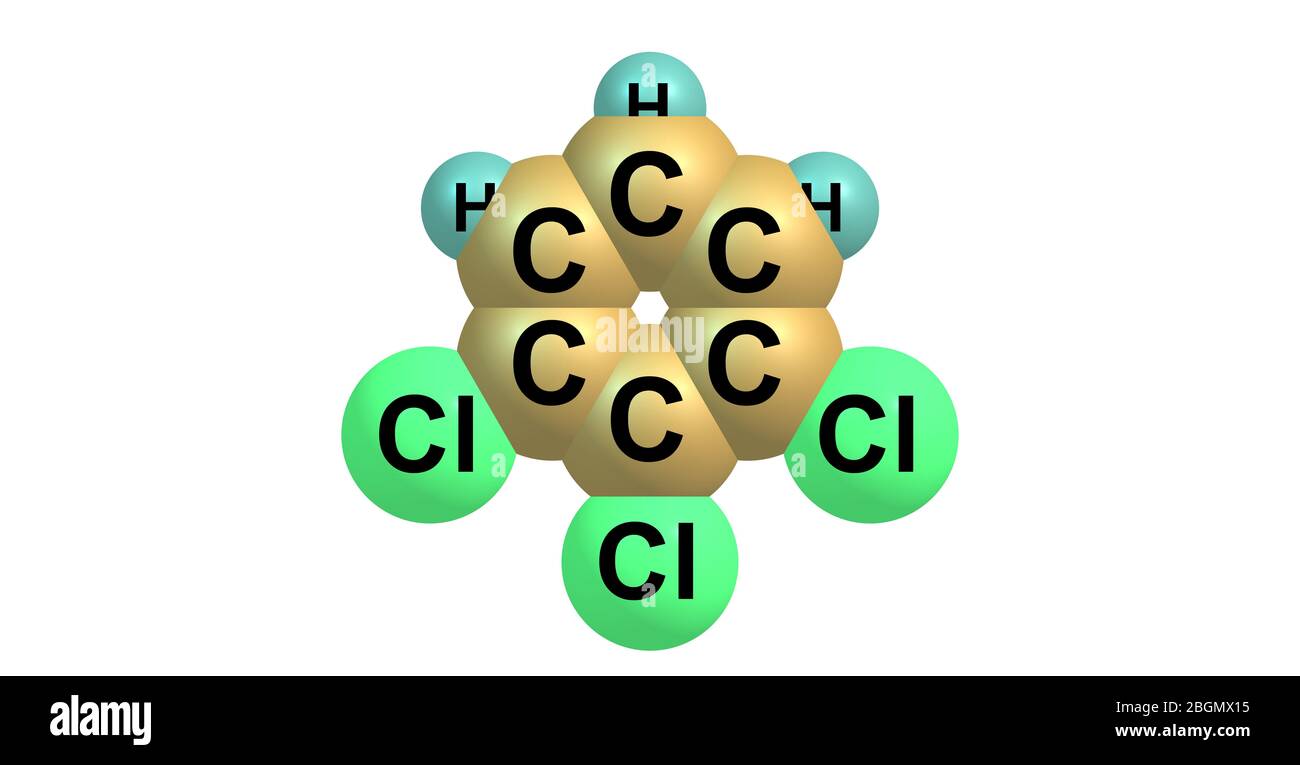 Trichlorobenzenes are human-made compounds that occur in three ...