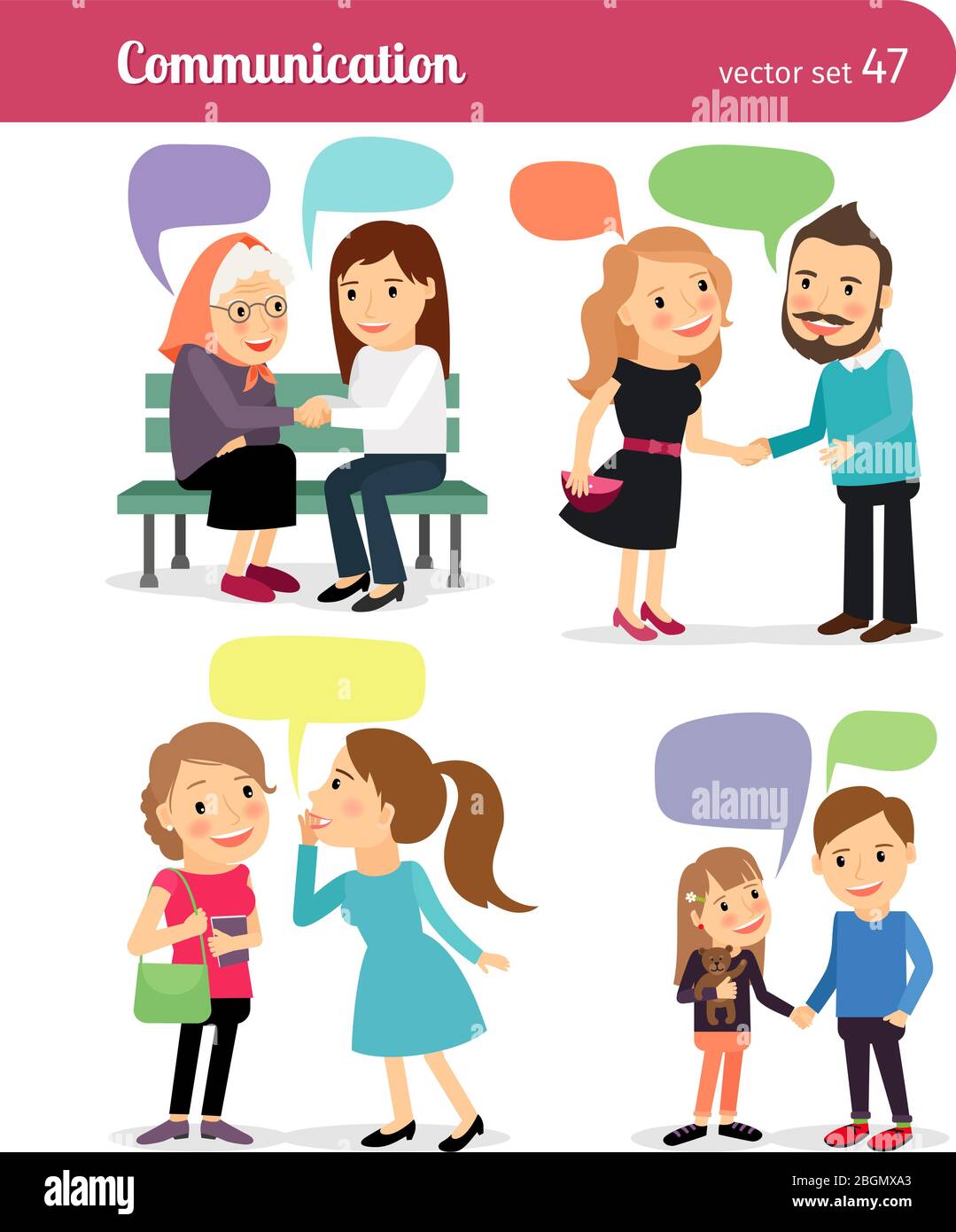 People Speaking To Each Other