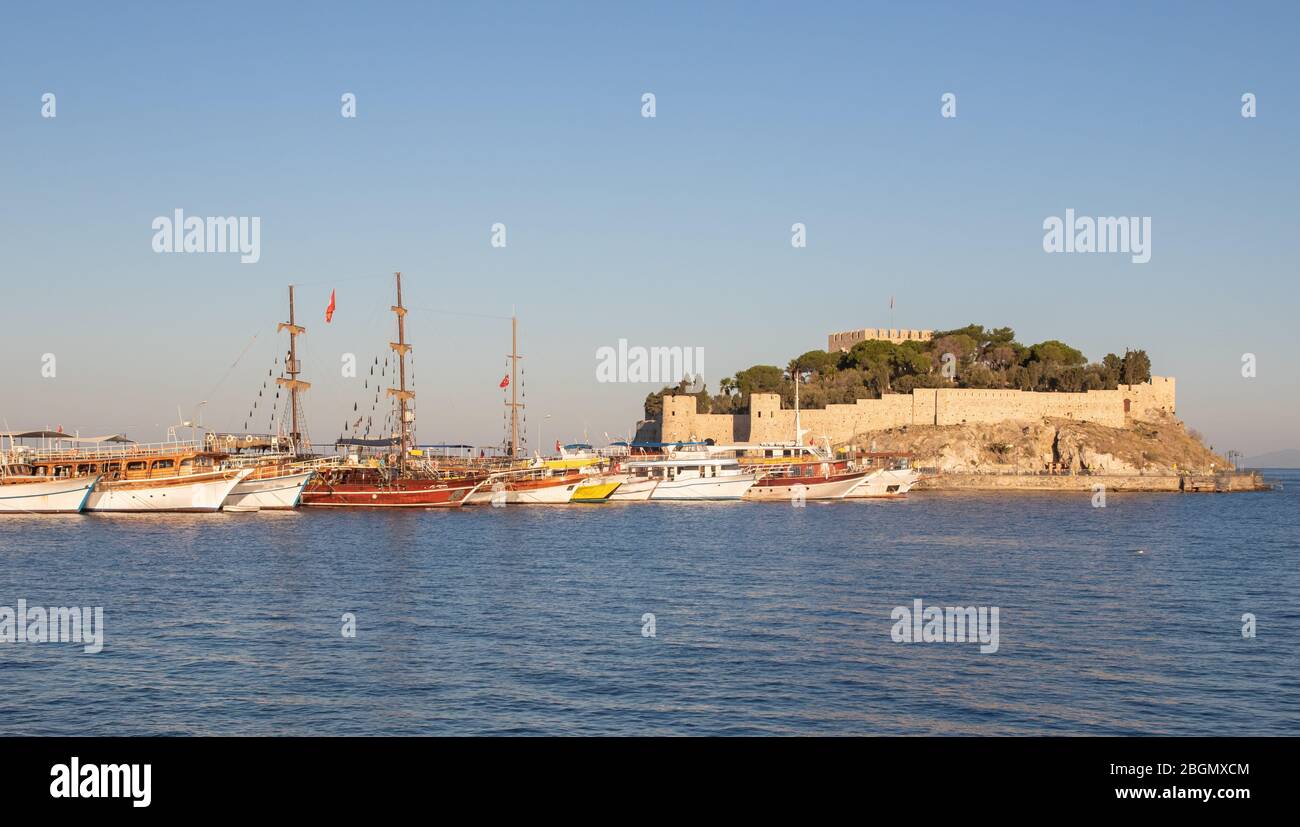 Byzantine fortress kusadasi hi-res stock photography and images - Alamy