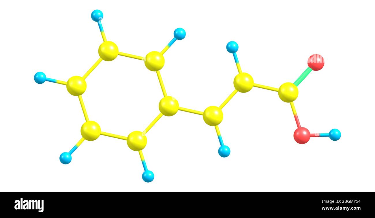 Cinnamic acid is an organic compound with the formula C6H5CHCHCO2H. It ...