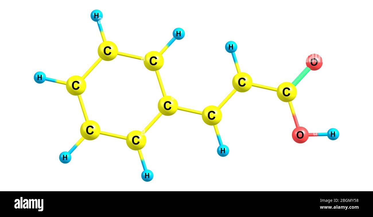 Cinnamic acid is an organic compound with the formula C6H5CHCHCO2H. It ...