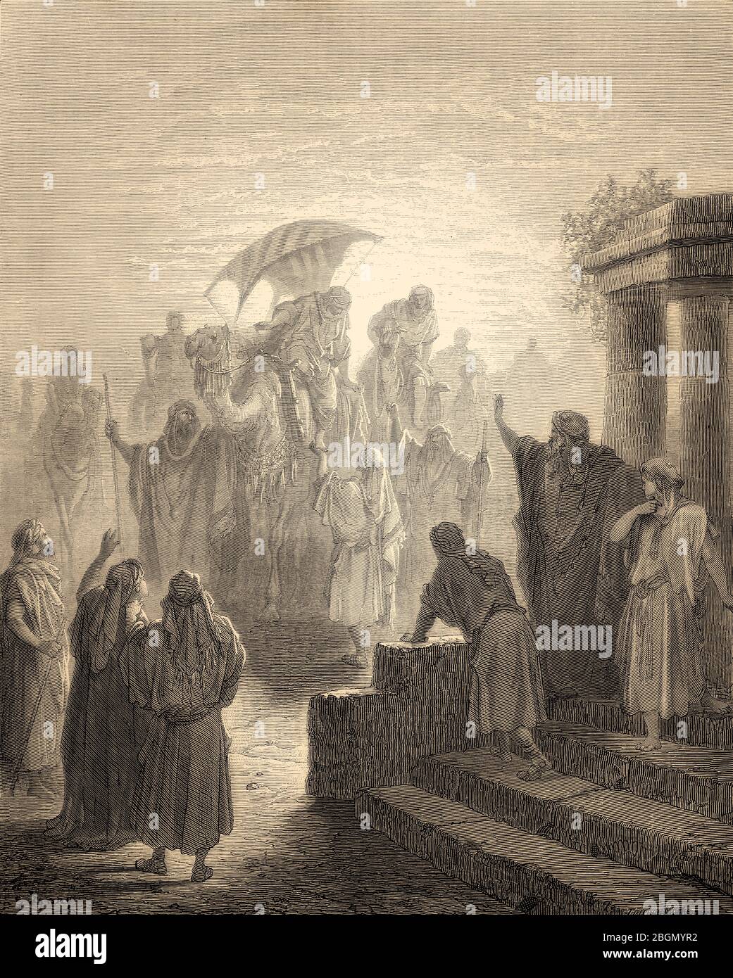 Rebekah bible hi-res stock photography and images - Alamy