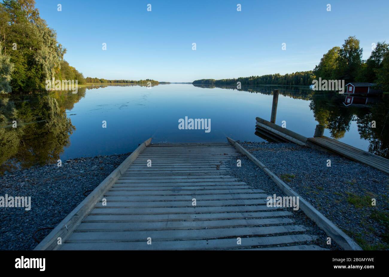 Empty boat launch hi-res stock photography and images - Alamy
