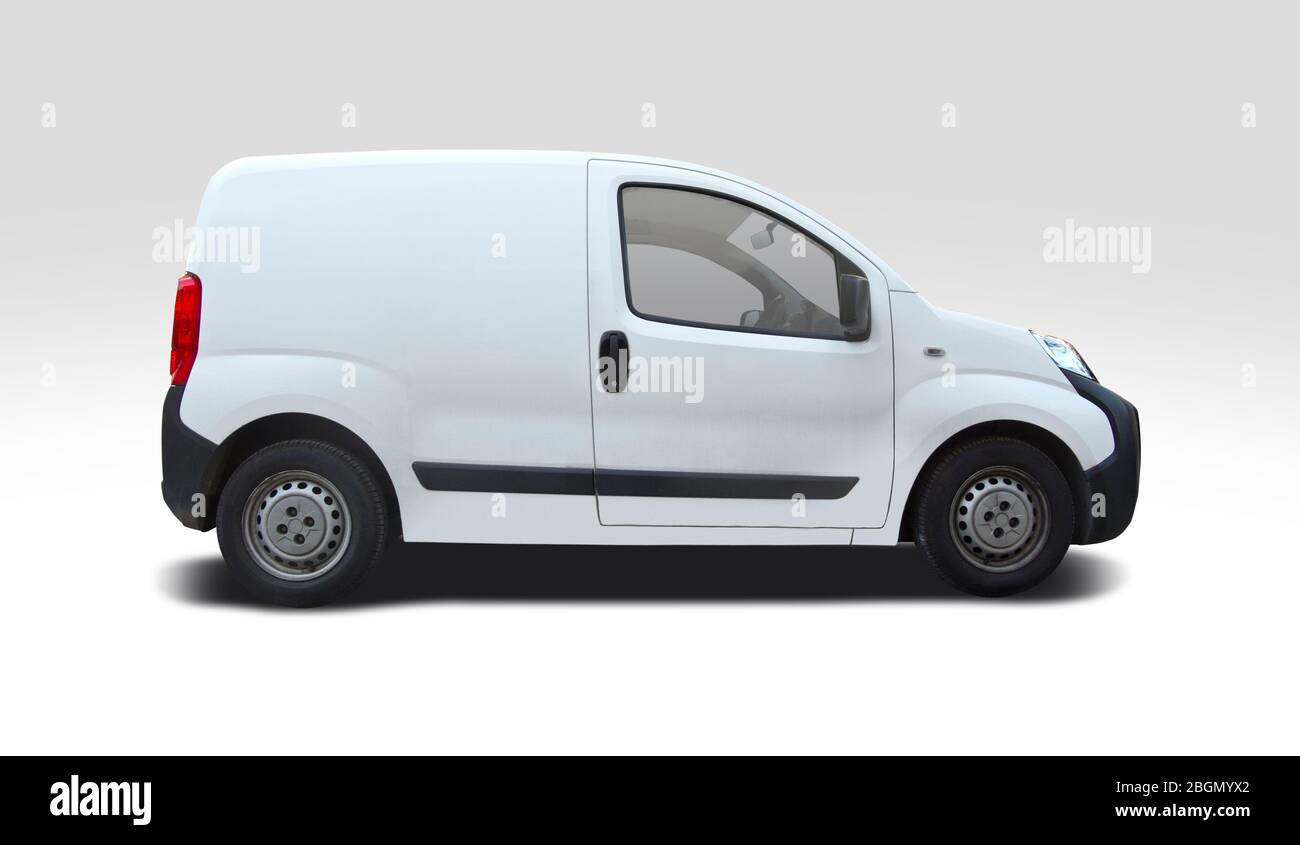 White van side hi-res stock photography and images - Alamy