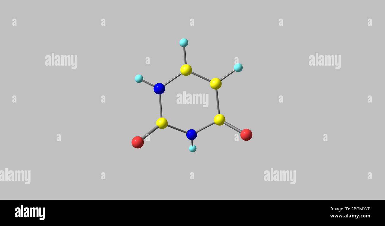 Uracil is one of the four nucleobases in the nucleic acid of RNA. 3d ...
