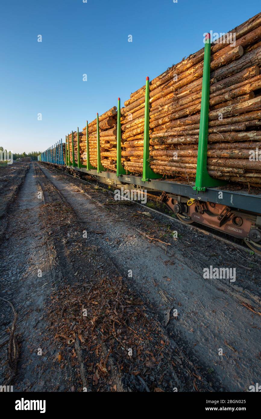 Cargo Train Carriages High Resolution Stock Photography and Images - Alamy