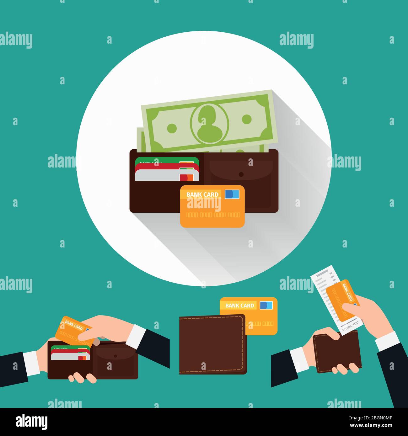 Payment options Stock Vector Images - Alamy