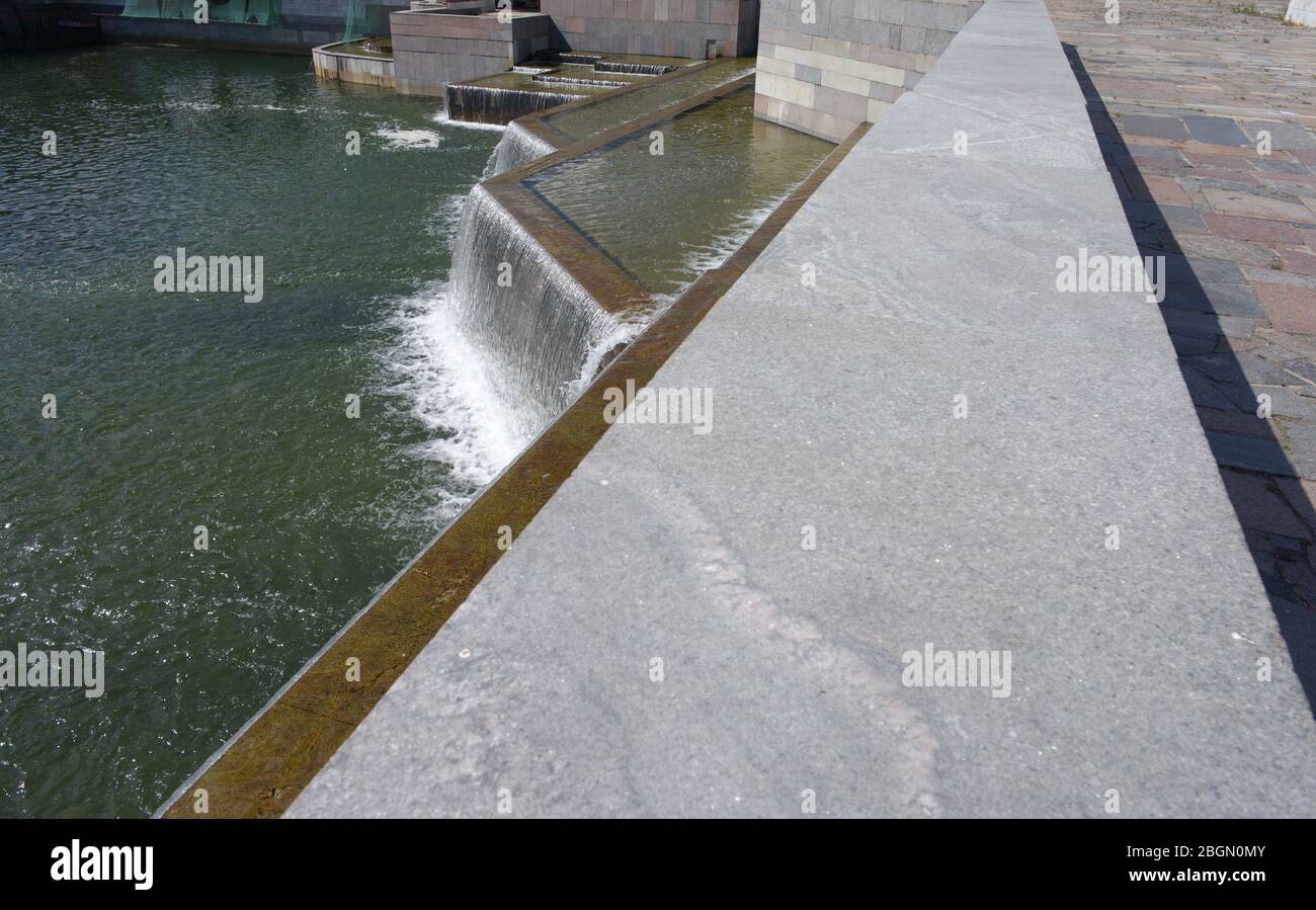 Water Over Granite Stock Photo - Alamy