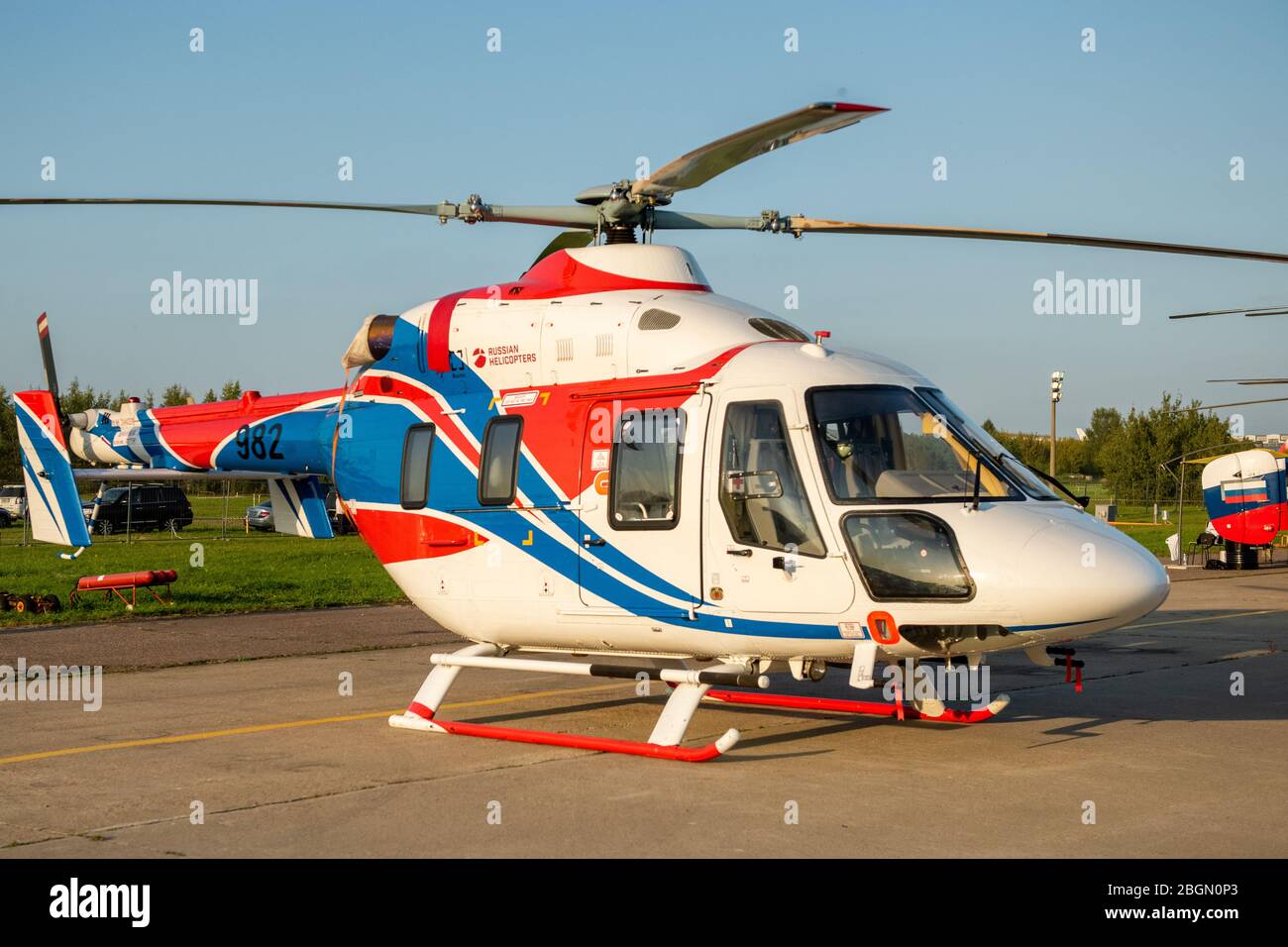 August 30, 2019. Zhukovsky, Russia. Russian light multi-purpose ...