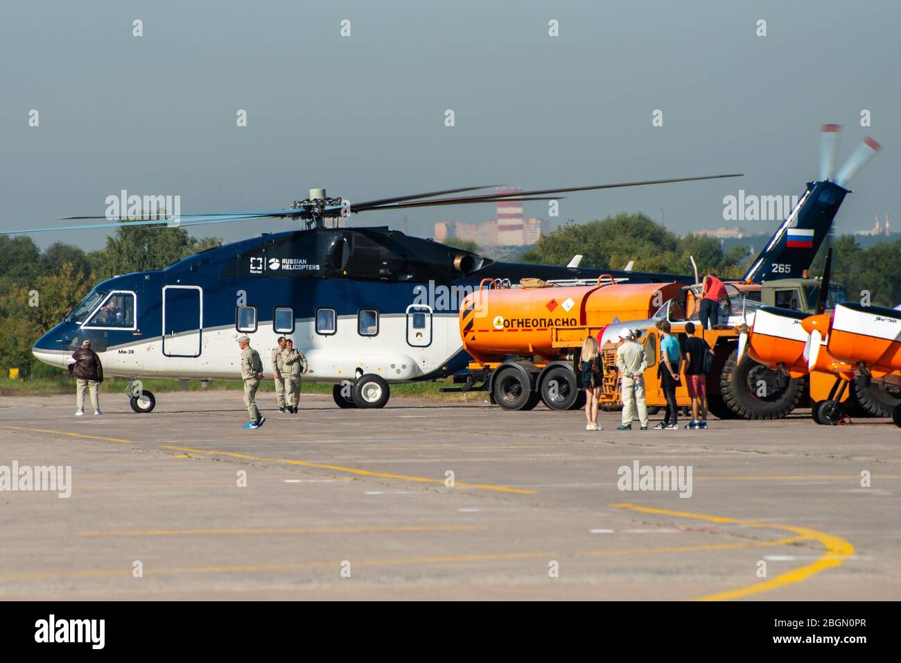 August 30, 2019. Zhukovsky, Russia. Russian medium multi-purpose ...