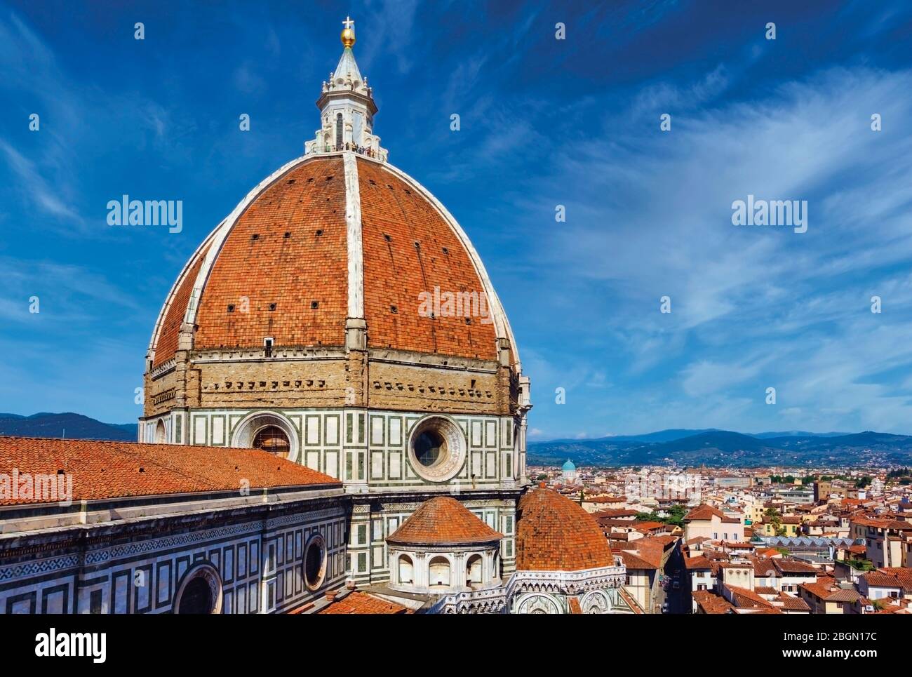 Florence duomo brunelleschis dome cathedral hi-res stock photography ...
