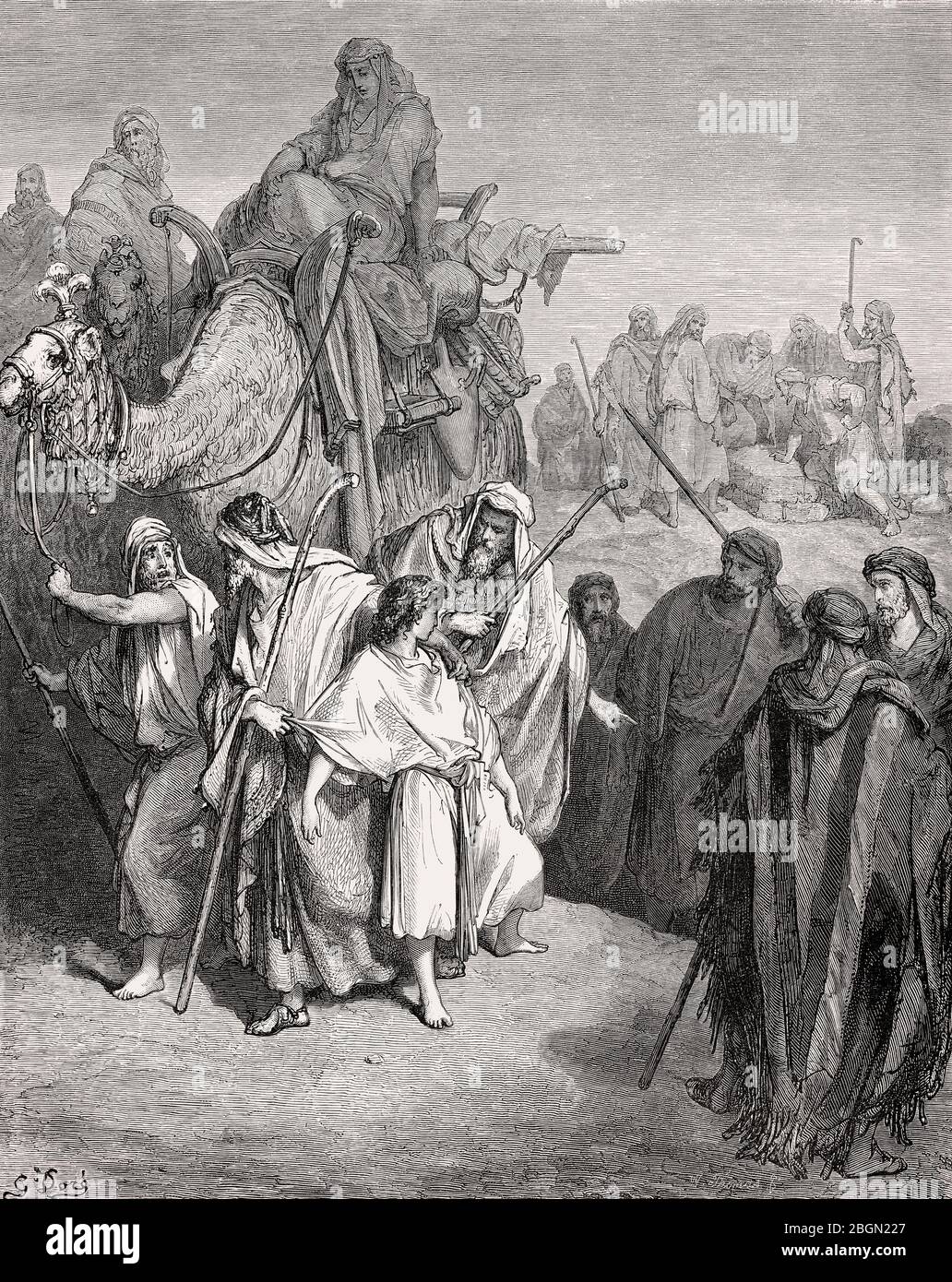 Joseph sold to potiphar hi-res stock photography and images - Alamy