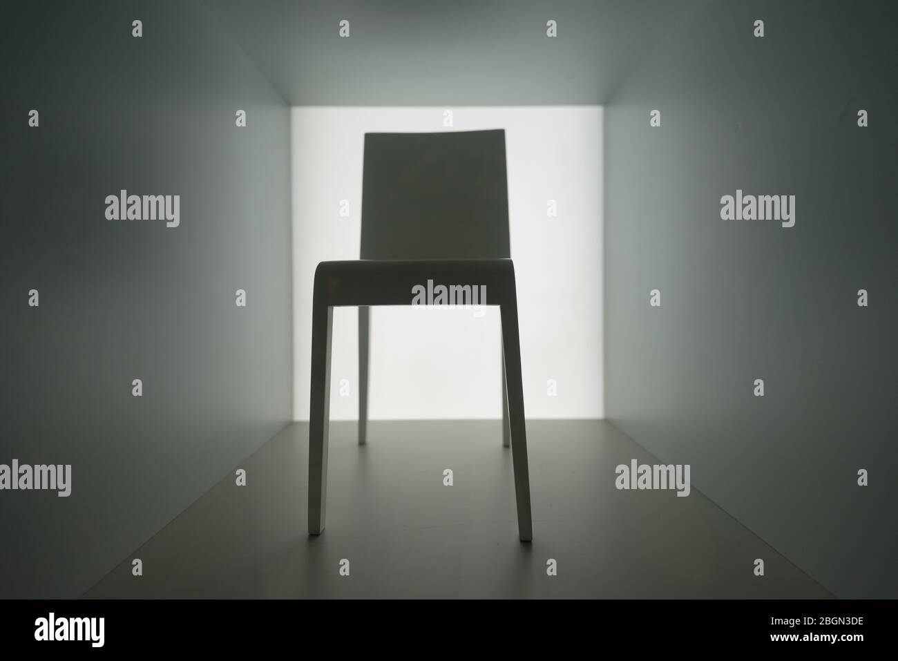 chair in the empty room Stock Photo - Alamy