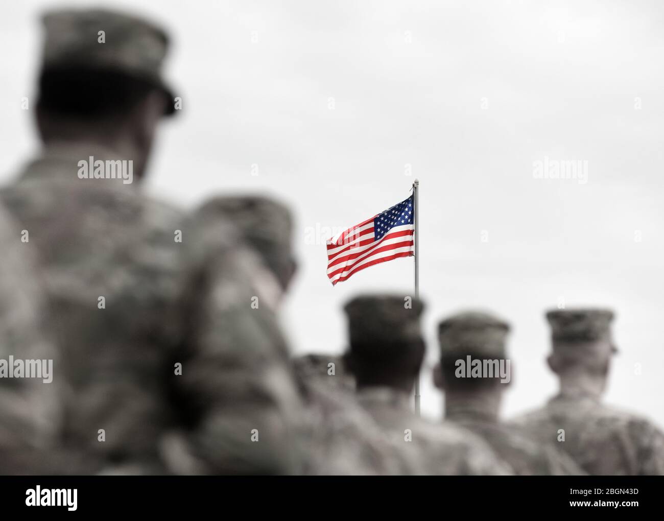 Memorial day. Veterans Day. US soldiers. US Army. Military of USA Stock ...