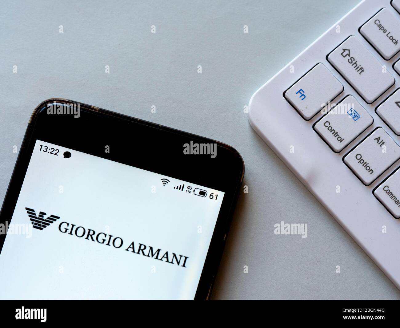 In this photo illustration e-commerce Arani logo is seen displayed on a ...