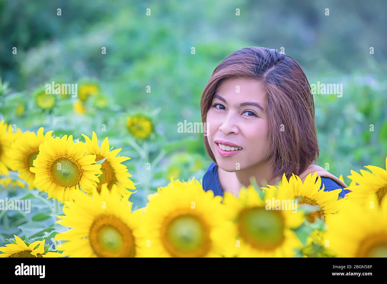 Marigold woman hi-res stock photography and images - Alamy