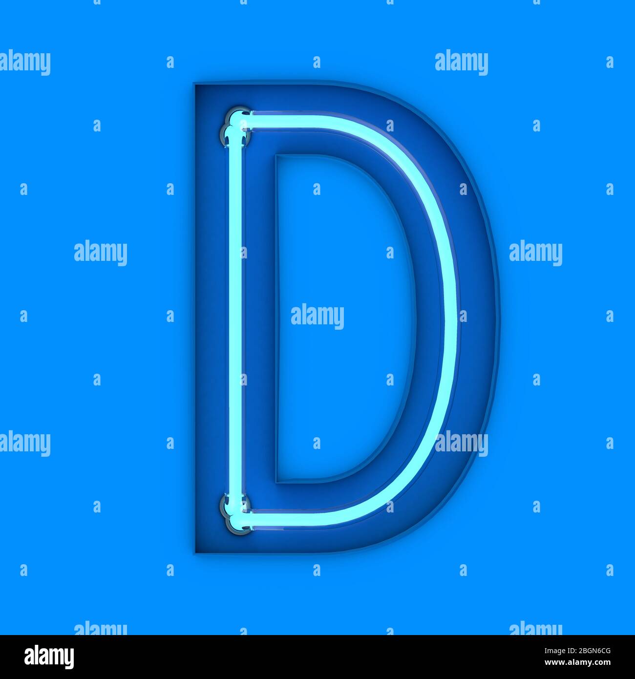 Illuminated letter d hi-res stock photography and images - Alamy