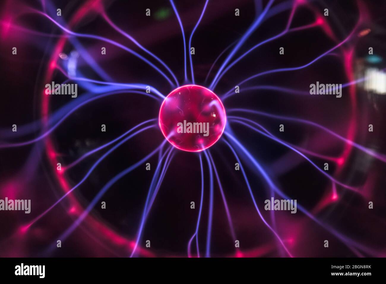 Electric plasma ball blue energy hi-res stock photography and images ...