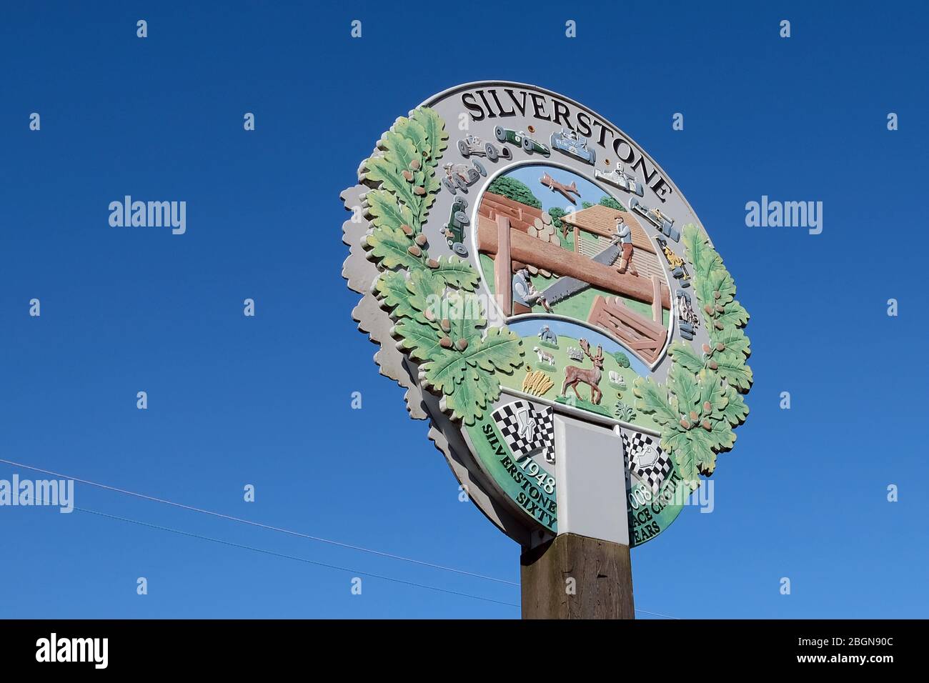 Silverstone sign hi-res stock photography and images - Alamy
