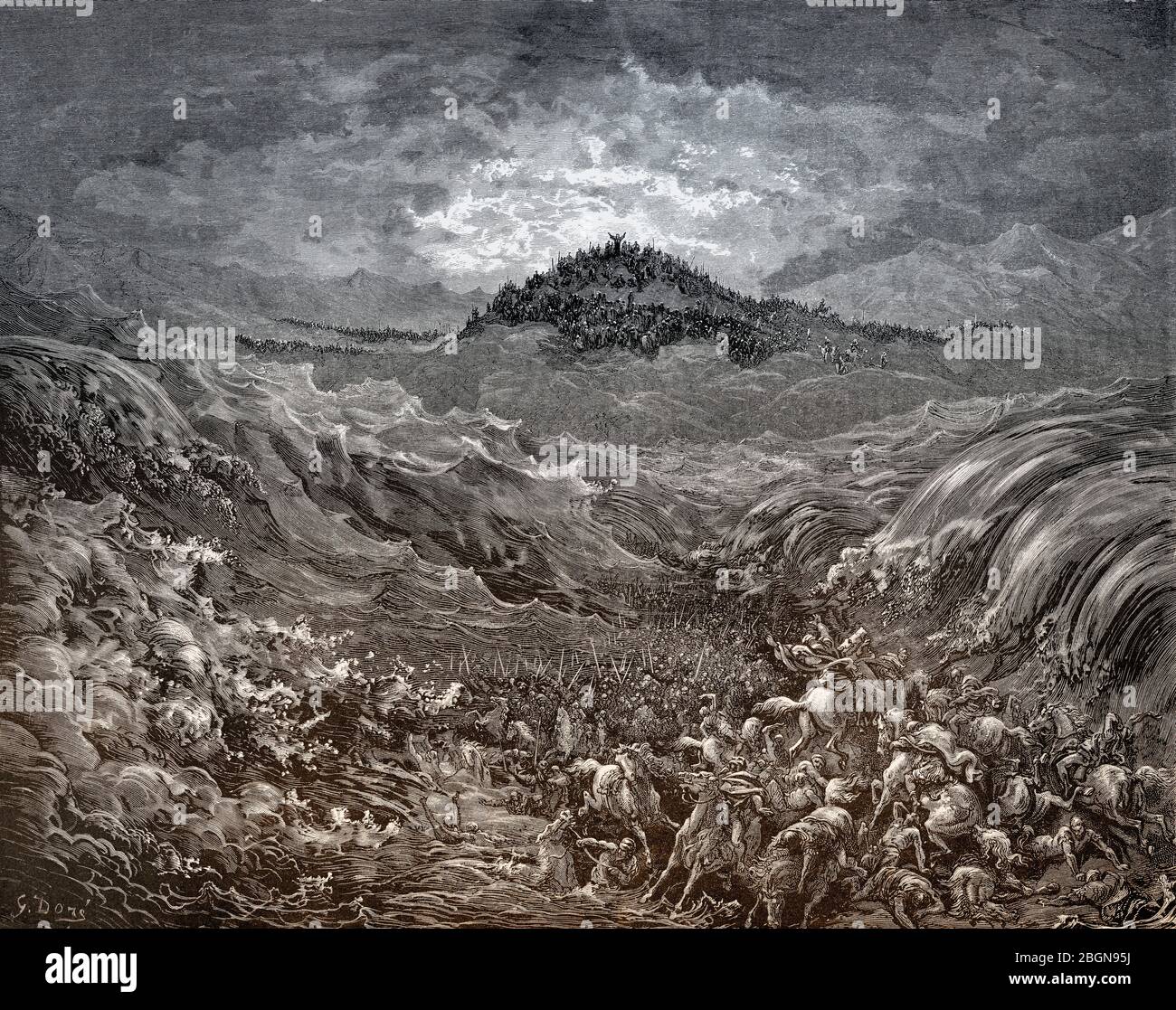 Moses israelites red sea hi-res stock photography and images - Alamy