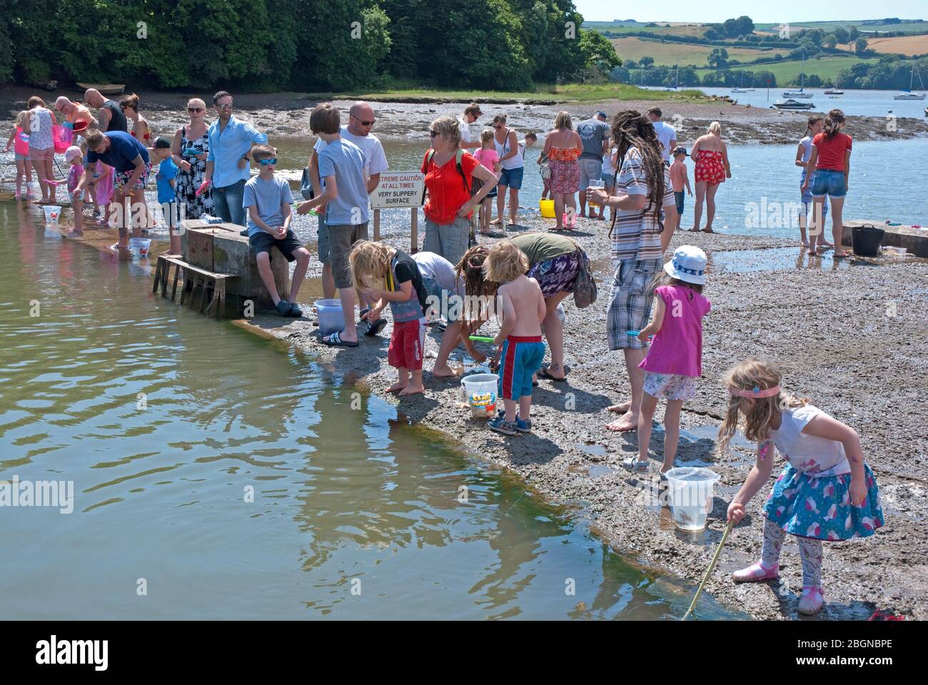 Child kid family dinghy hi-res stock photography and images - Alamy