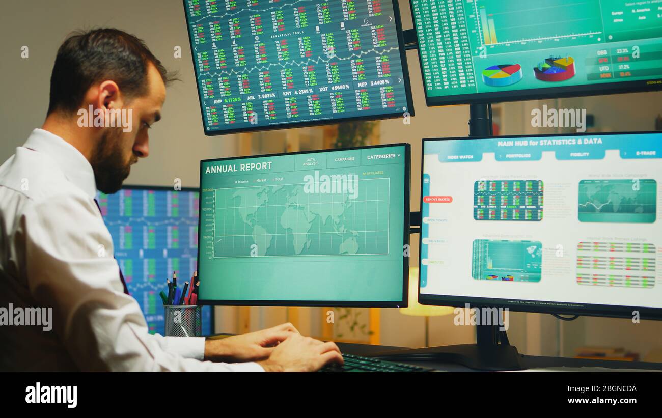 Displays trader home hi-res stock photography and images - Alamy