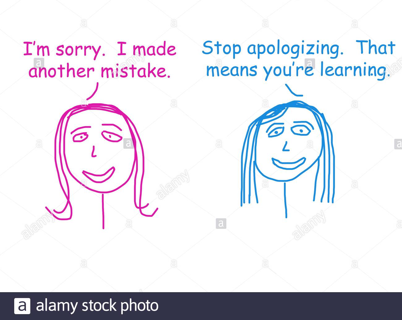 Apology Cartoon Stock Photos & Apology Cartoon Stock Images - Alamy