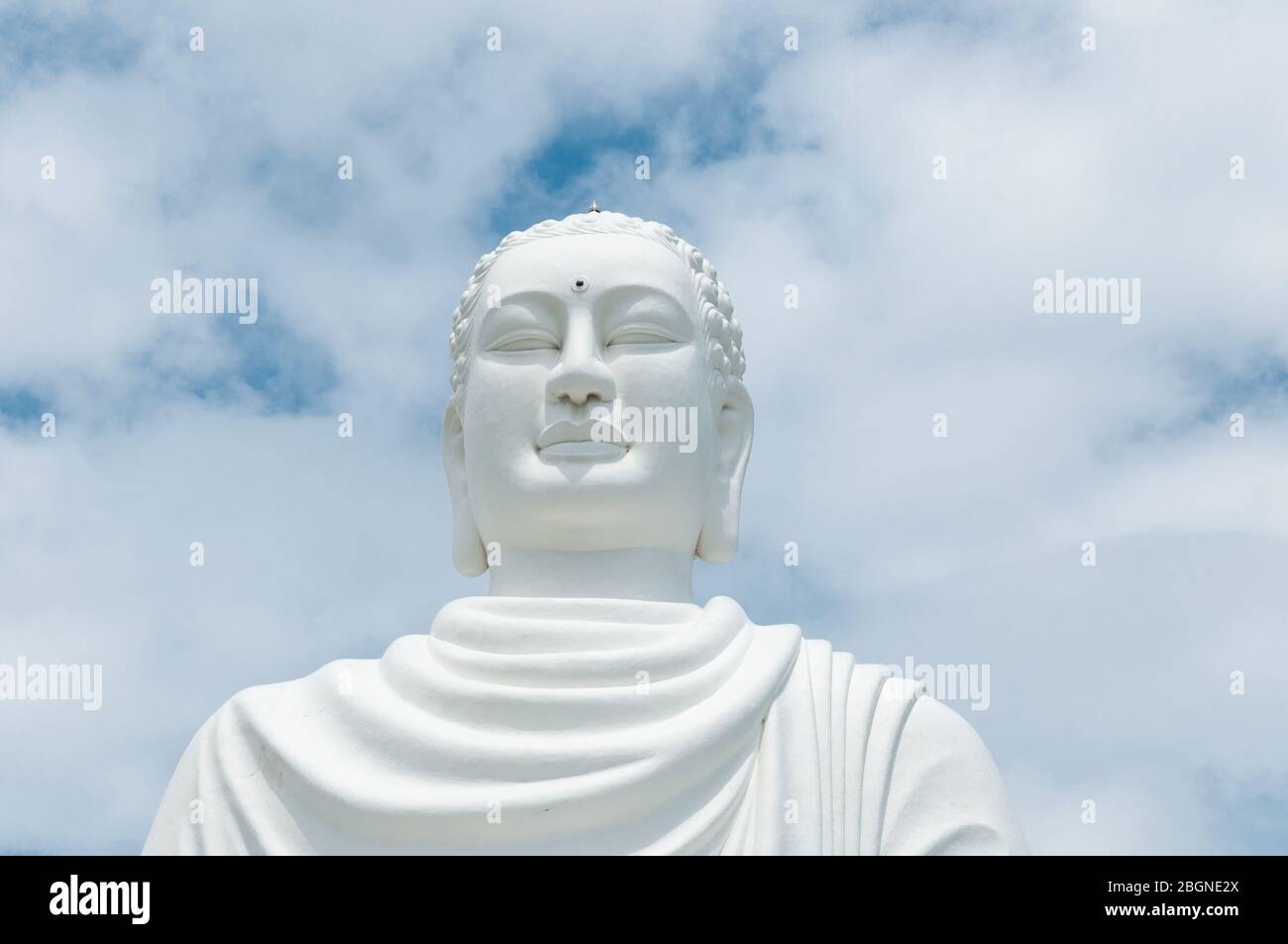 Nha Trang, Vietnam - March 20, 2019: Statue of the Big Buddha in Long ...