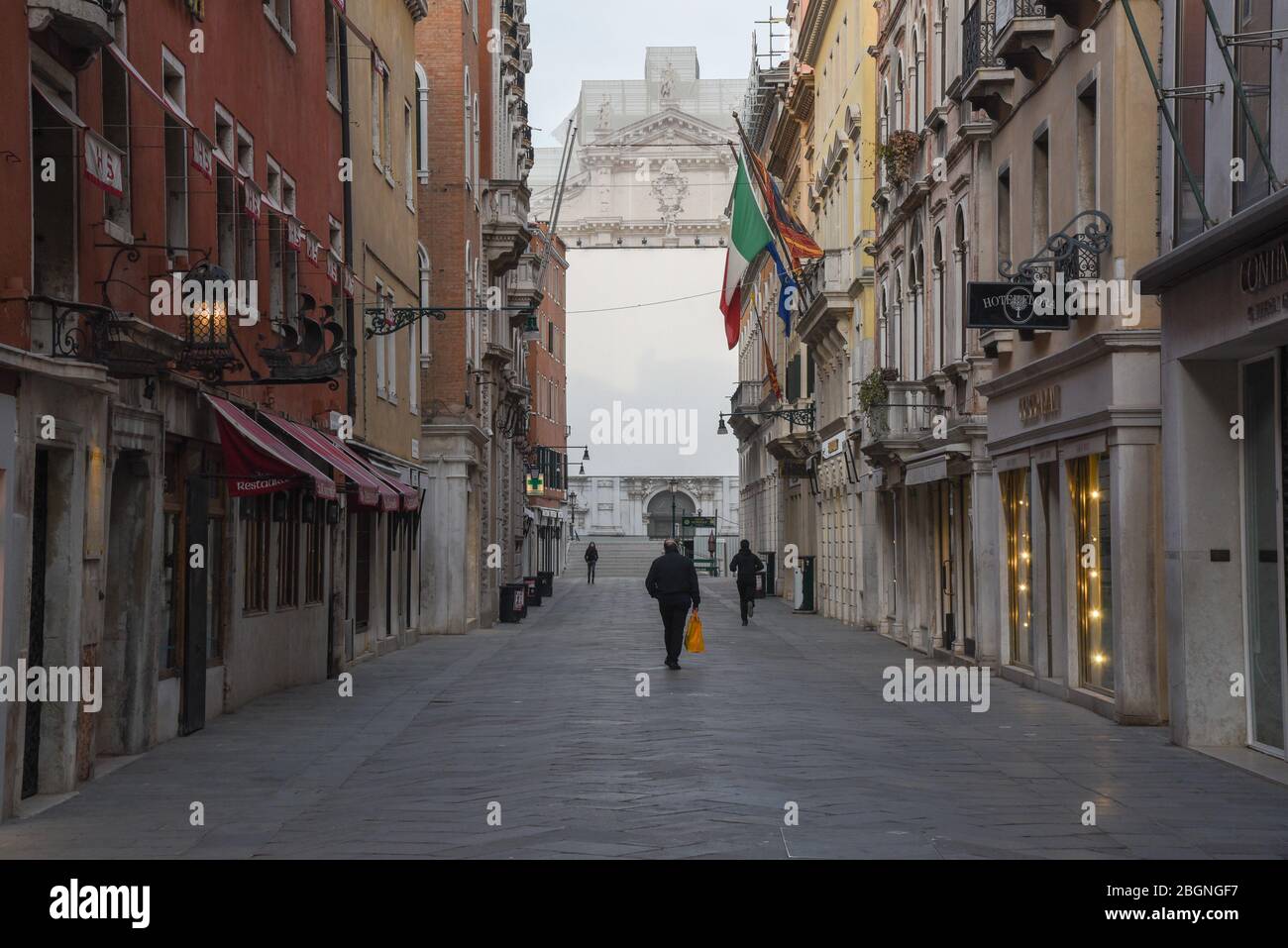 Venice, Italy. 17th Apr, 2020. Venice, Italy, Venezia, 17 Apr 2020 ...