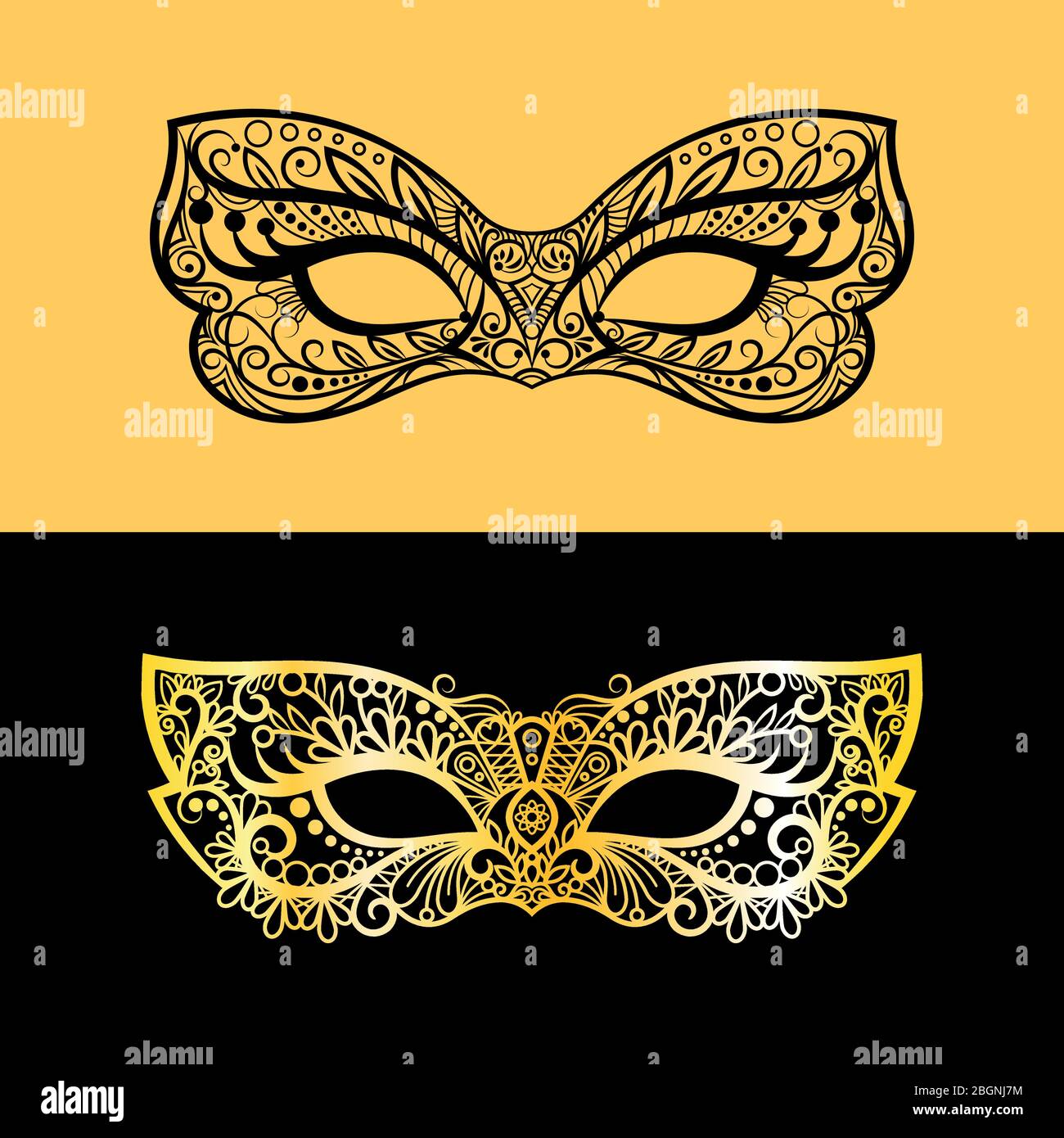 Feminine Mask Designs
