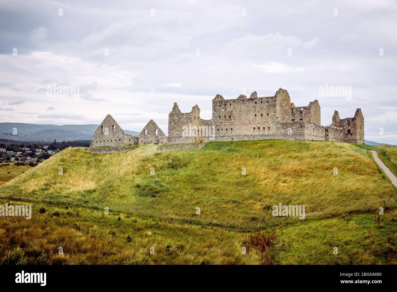 Ruthven Barracks by Ruthven in Badenoch, Scotland in Europe UK. Built ...