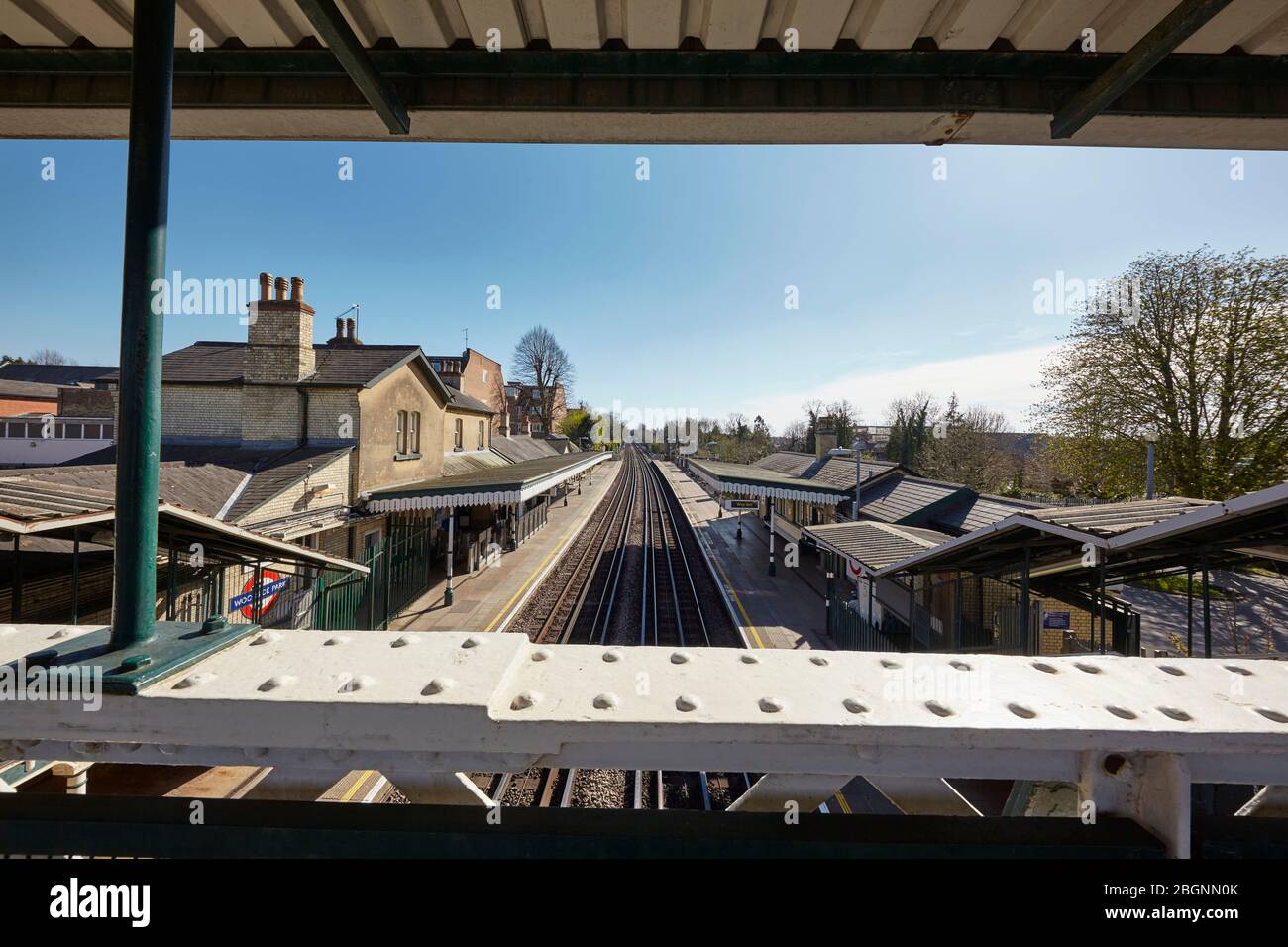 Woodside Park underground station, Finchley, London Stock Photo - Alamy