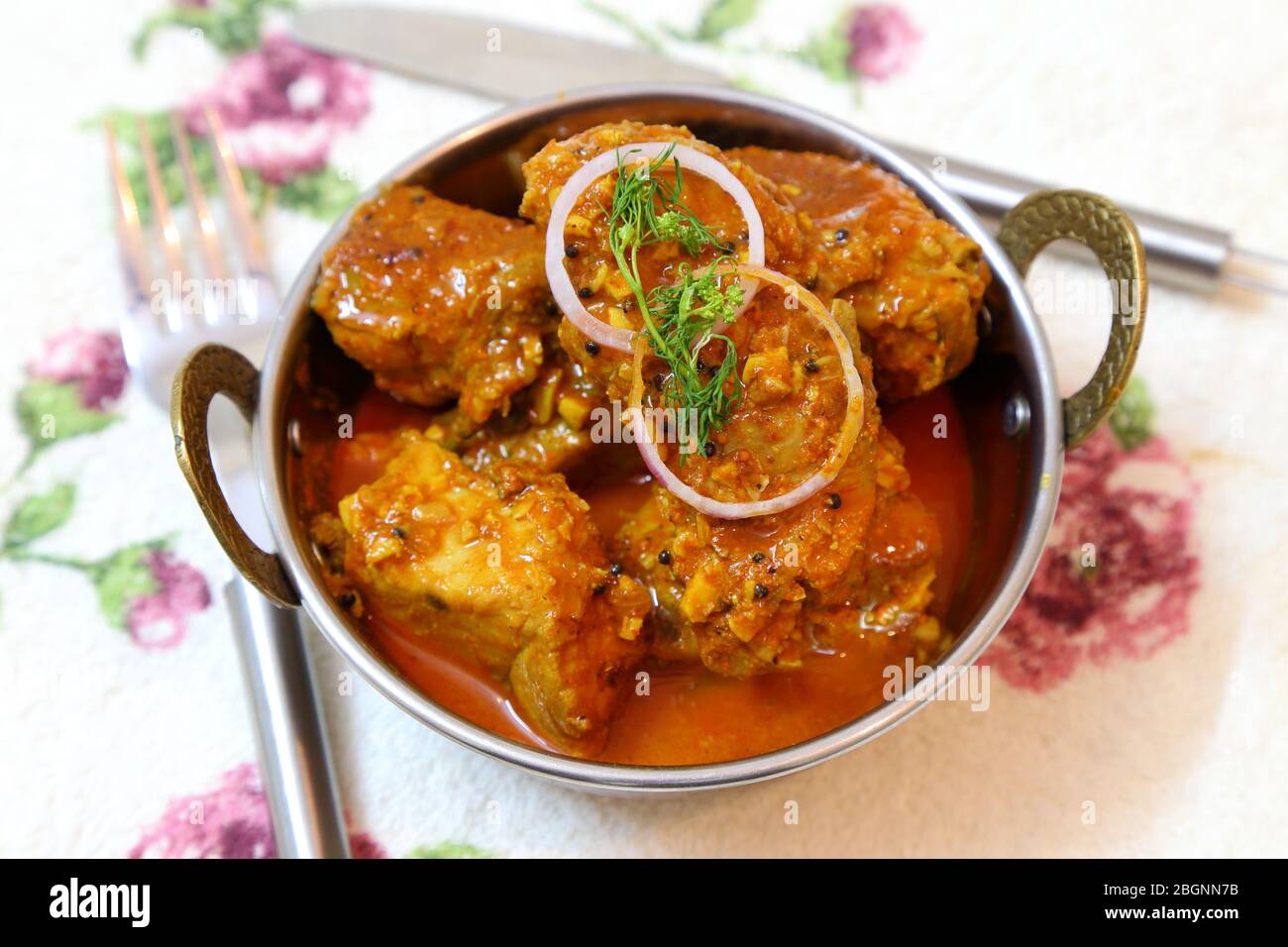 Spicy and tasty Fish curry dish Stock Photo - Alamy