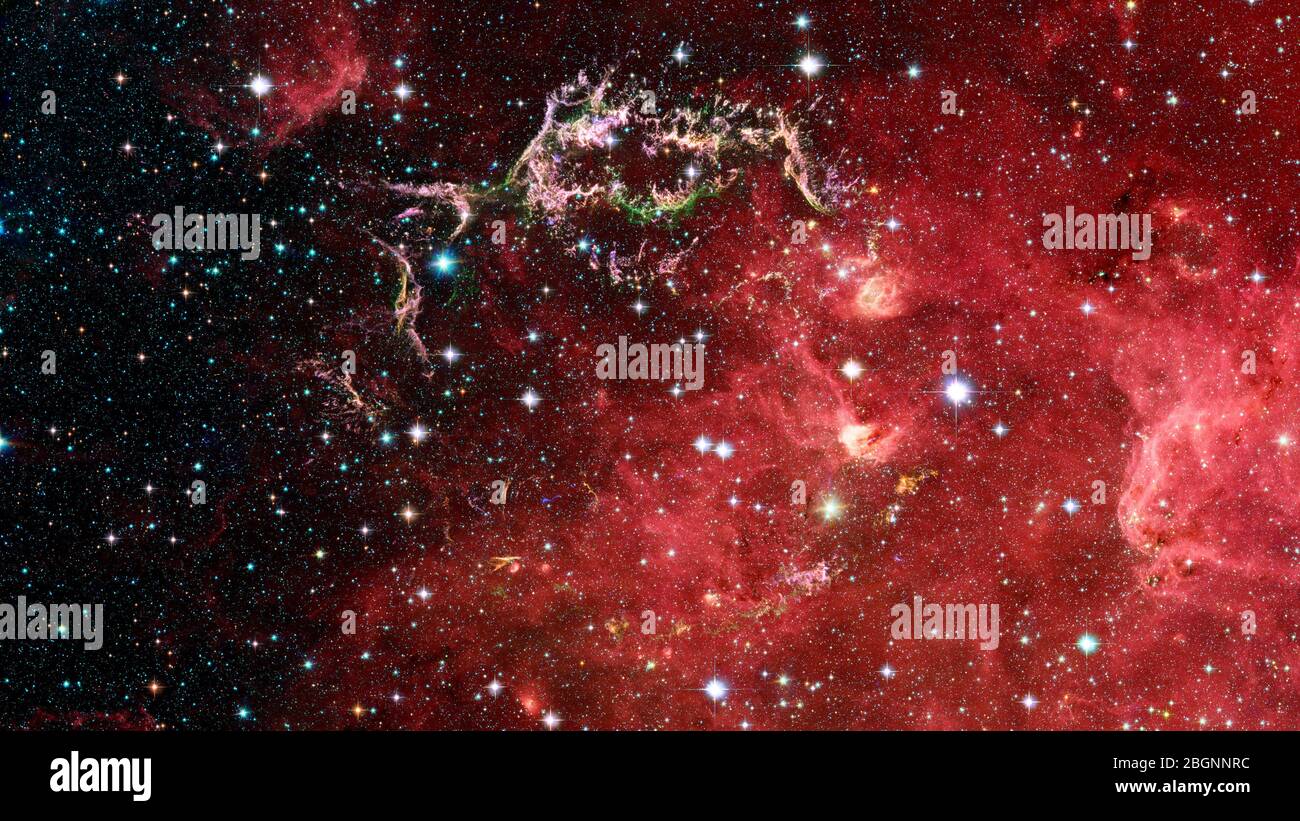 Abstract bright colorful universe. Nebula night starry sky in rainbow ... Abstract bright colorful universe. Nebula night starry sky in rainbow ...
