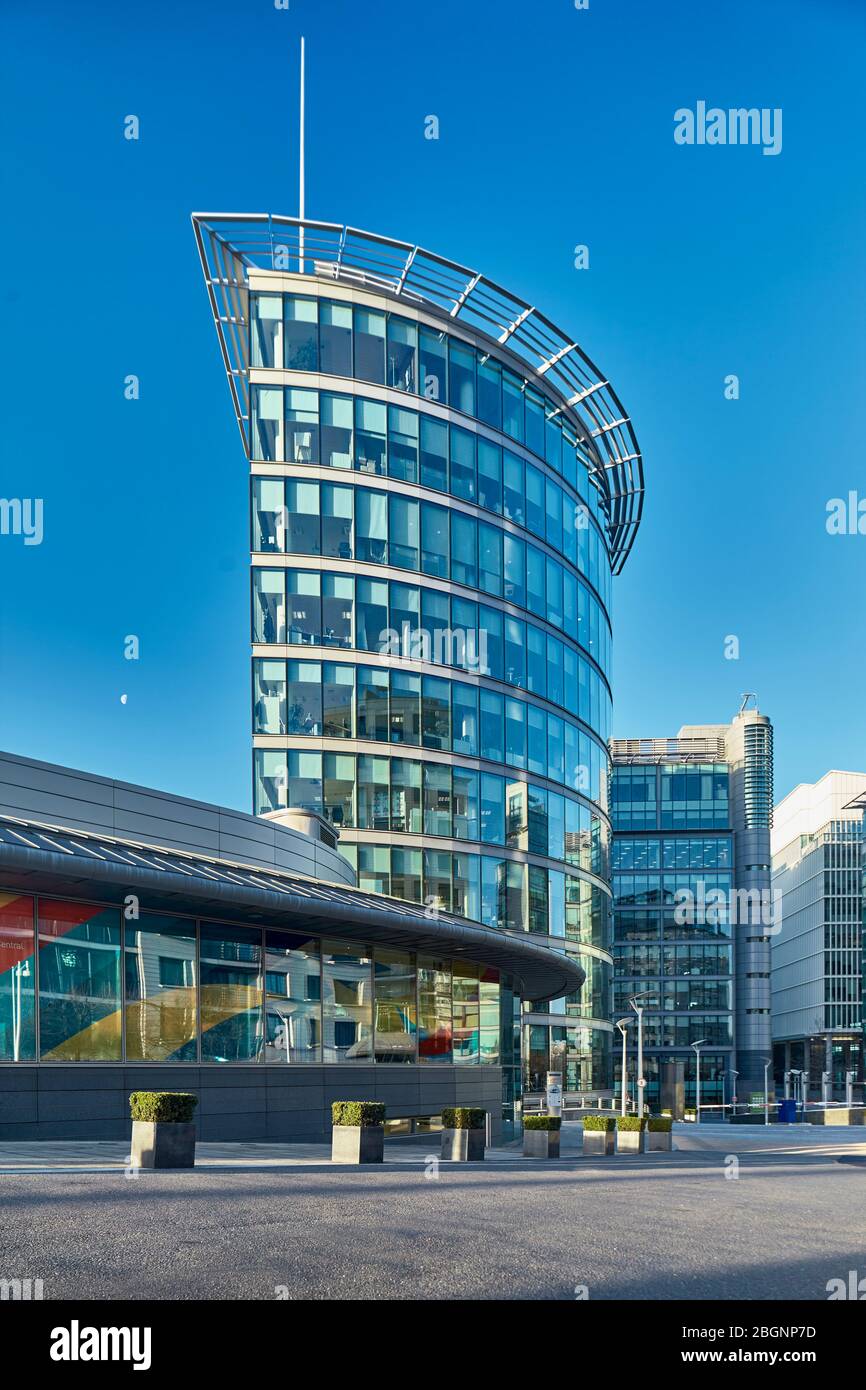 Sheldon Square, Paddington. Designed by Hopkins Architects Stock Photo ...