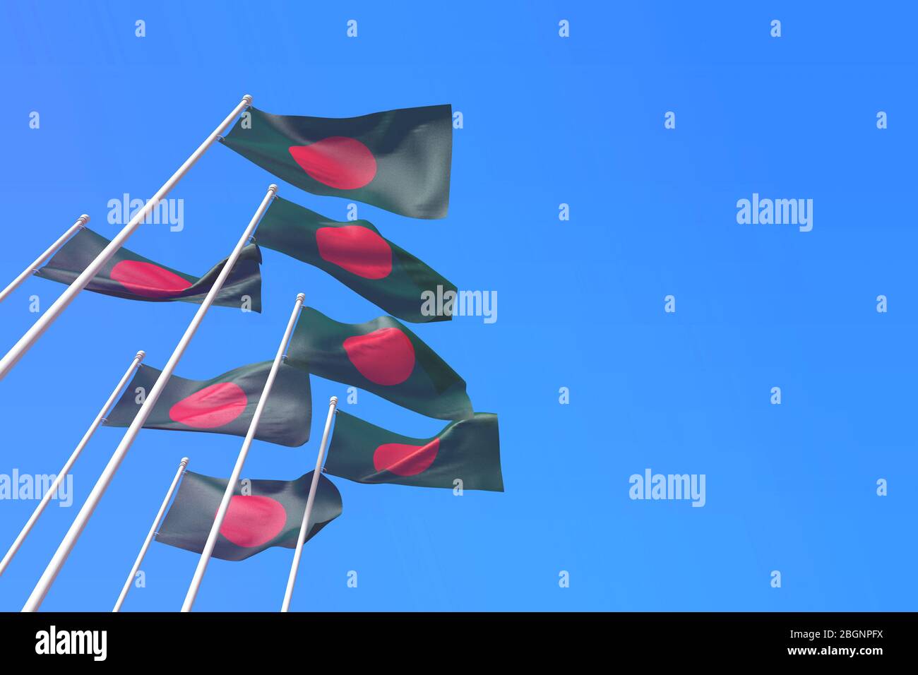 Bangladesh national flags hi-res stock photography and images - Alamy
