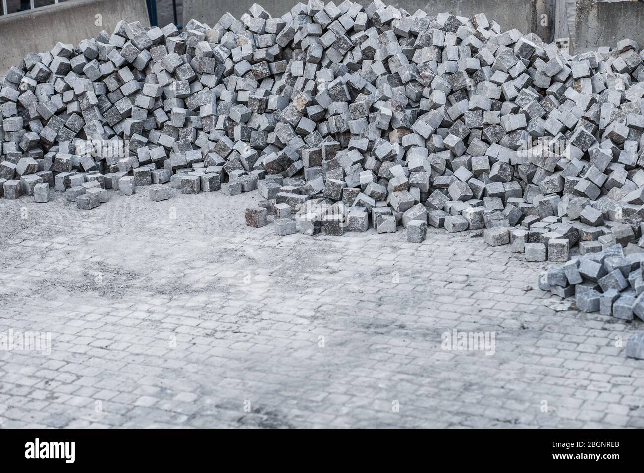 Breakstone Street Road gravel. Gravel texture. Crushed Gravel ...