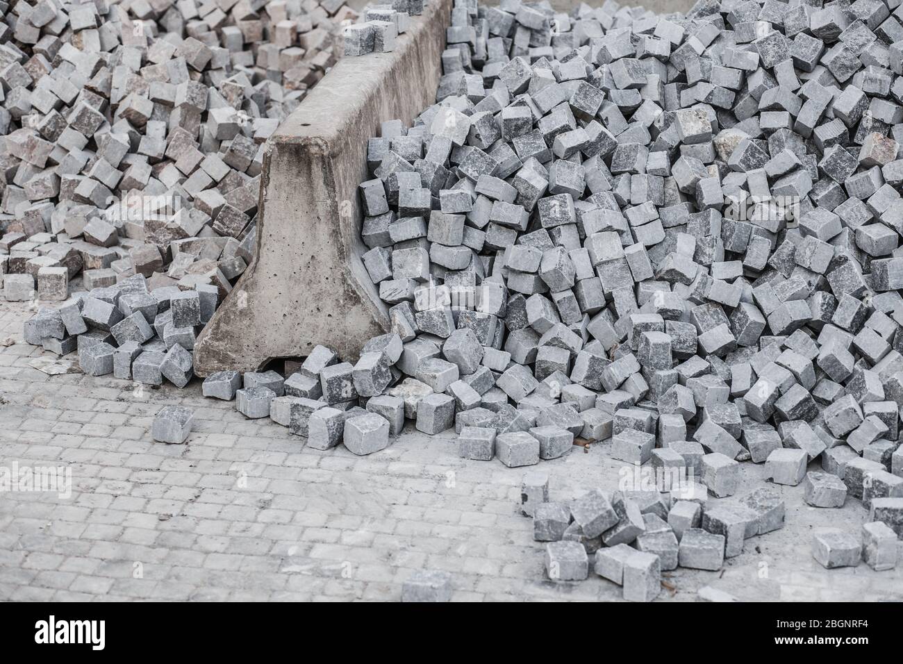 Breakstone Street Road gravel. Gravel texture. Crushed Gravel ...