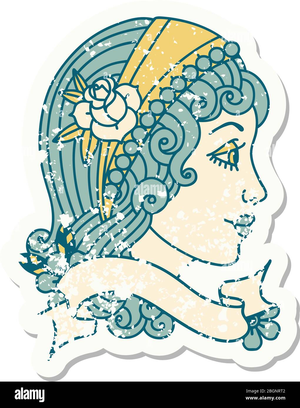 Old gypsy woman Stock Vector Images - Alamy