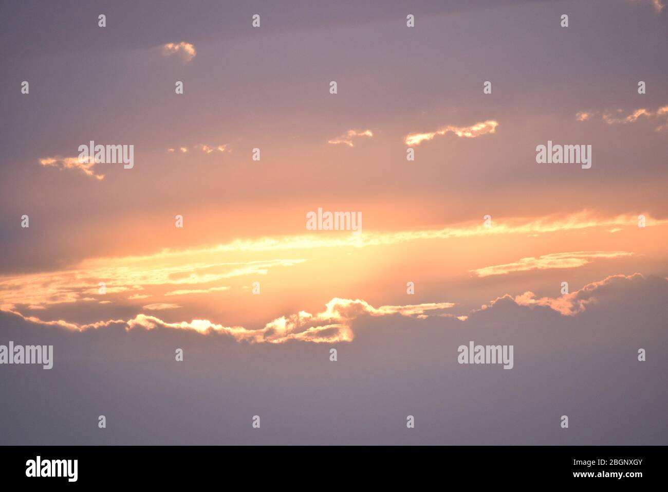 Dramatic sunrise in a abstract nature background.World environment day ...