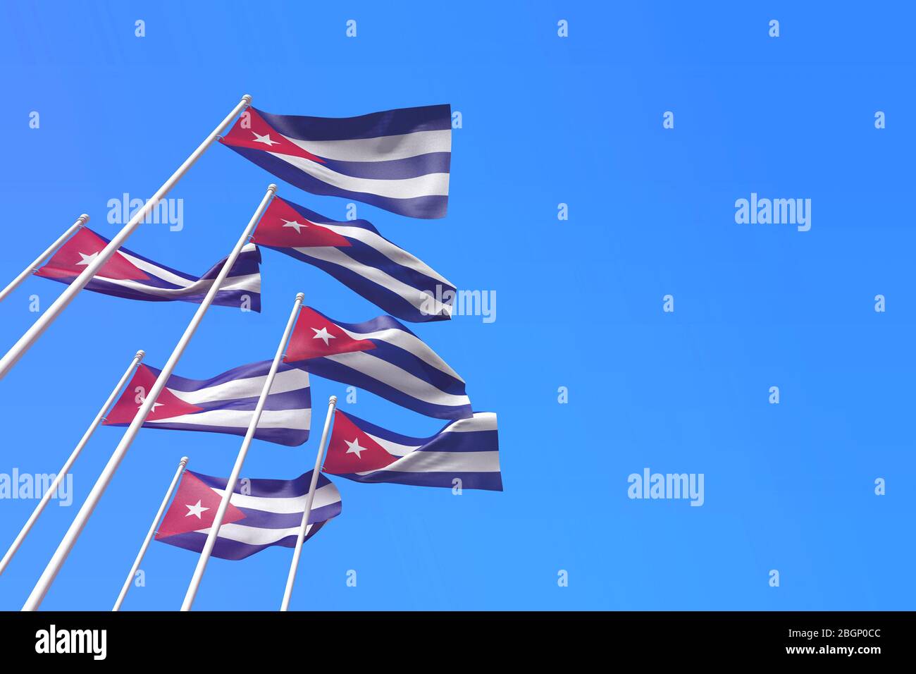 Caribbean country flags hi-res stock photography and images - Alamy