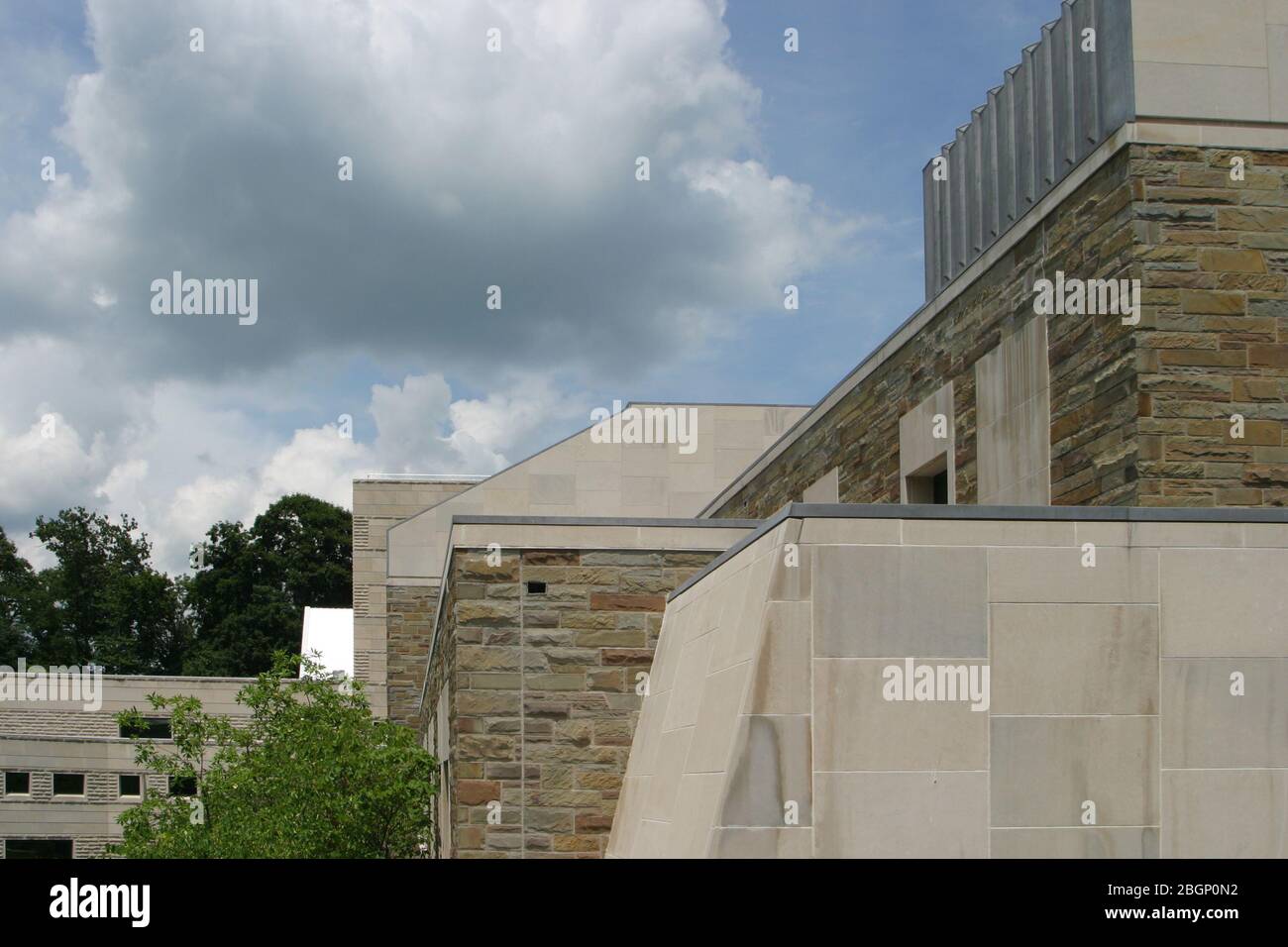 Examples of modern architecture at Ives Hall on the Cornell University ...