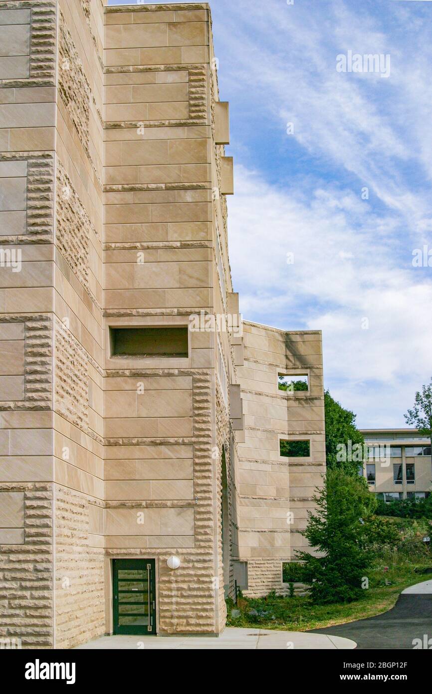 Examples of modern architecture at Ives Hall on the Cornell University ...